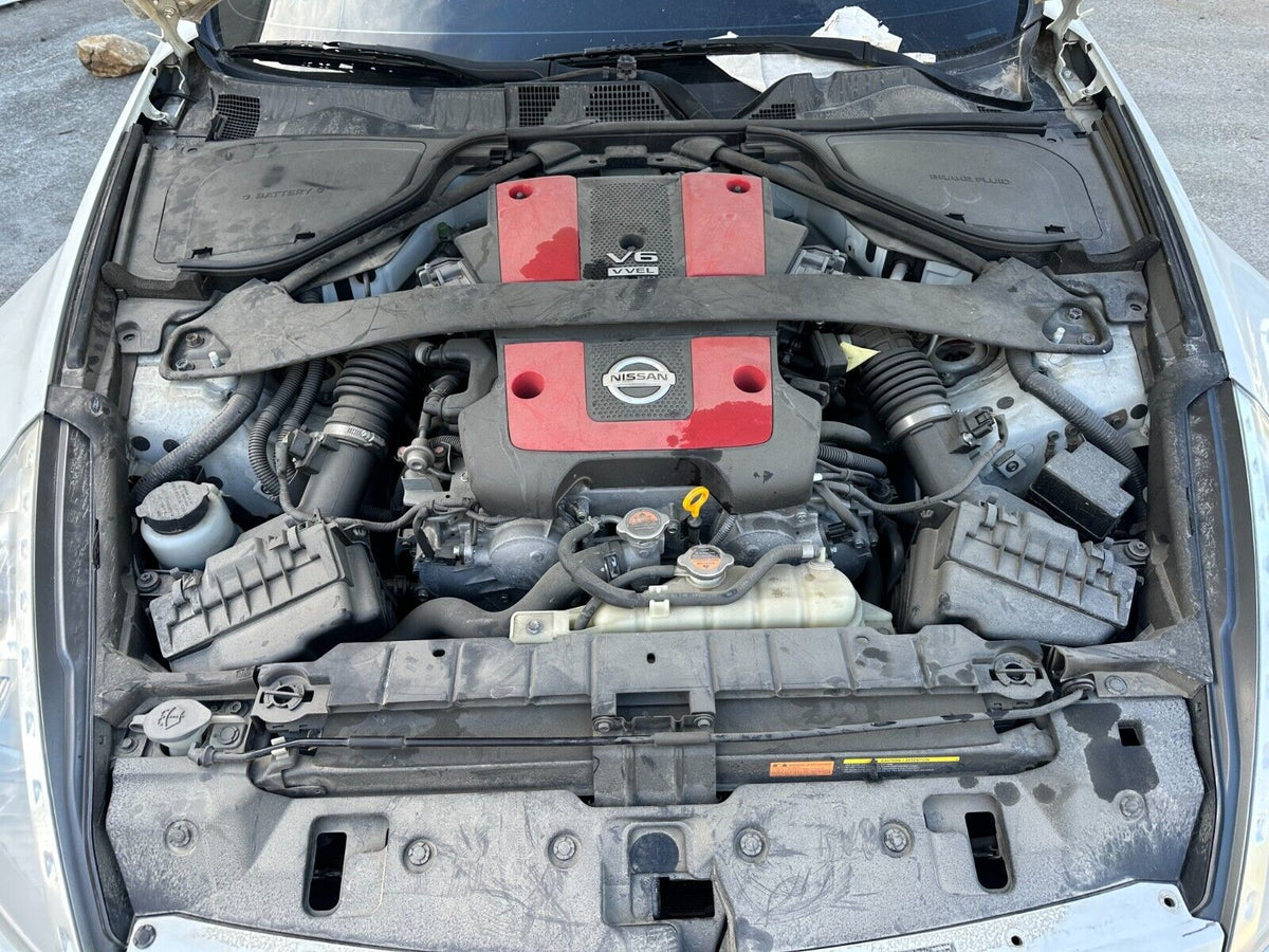 2014 NISSAN 370Z NISMO 6SP MANUAL RADIATOR SUPPORT COOLING ASSEMBLY OE ...