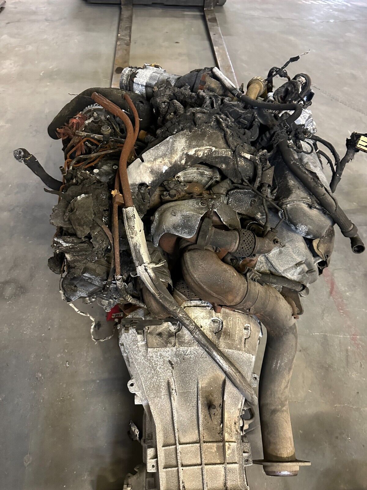 2017-2019 FORD F250 F350 F450 DIESEL 6.7L ENGINE 29K MILES *BURN DAMAG ...